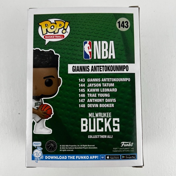 Funko | Toys | Giannis Antetokounmpo Funk Pop 43 Milwaukee Bucks | Poshmark